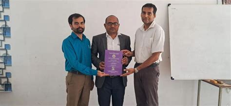 Phd Achievements Machinelearning Sahyadri Engineering Karnataka Department Of Cse
