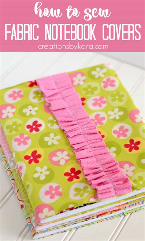 Fabric Composition Notebook Cover Tutorial