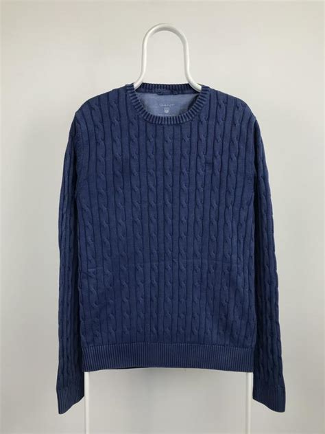 Свитер вязаный в косу Gant — ціна 450 грн у каталозі Светри Купити чоловічі речі за доступною