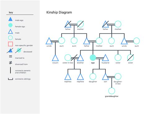 How To Make A Kinship Diagram Lucidchart
