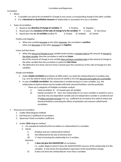 4 correlation and regression pdf linear regression dependent and