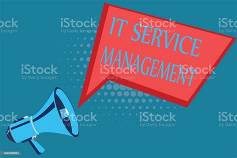 Word Writing Text It Service Management Business Concept For Activity