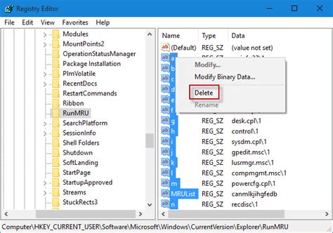 How To Clear Run History In Windows