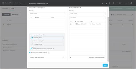 ahv async data replication configuration victor virtualization
