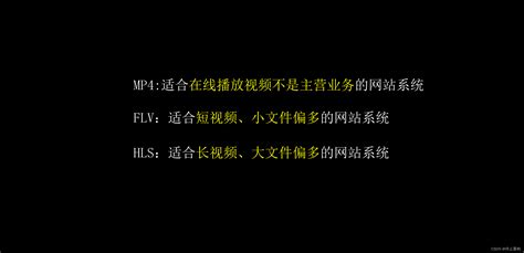 【音视频处理】mp4、flv、hls适用范围，在线视频播放哪个更好视频格式对比csdn Csdn博客