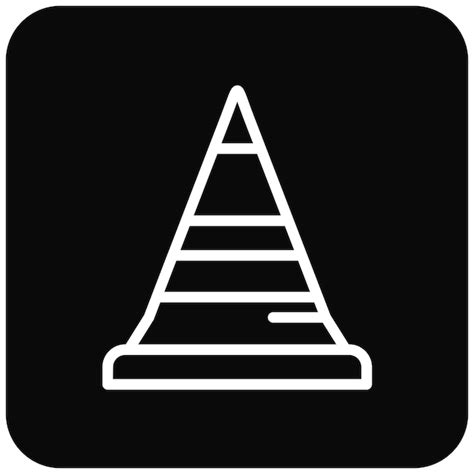 Premium Vector Cone Vector Illustration