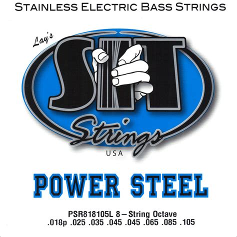 Sit Power Steel Heavy 8 String Bass String Set — 12 String Bass