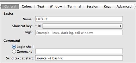 Bash Bashrc Not Sourced In Iterm Mac Os X Super User