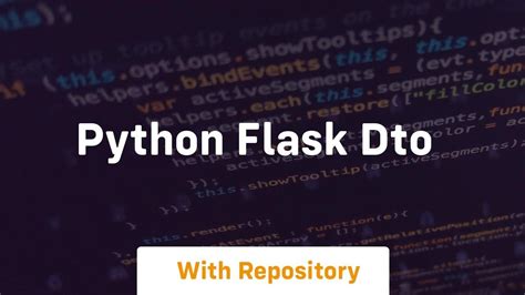Python Flask Dto Youtube