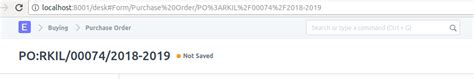 Po Made Via Python Code Not Getting Saved Frappe Framework Frappe Forum