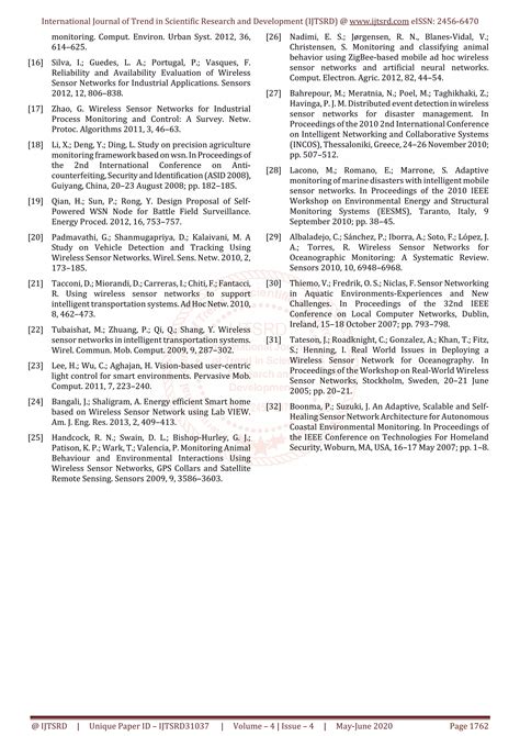 Wireless Sensor Network Applications A Survey Pdf