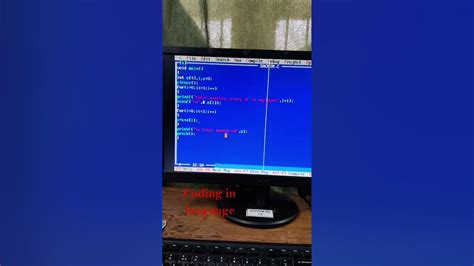 Turbo C Pr Coding In C Language Svideo07 Skumar B4u Trioytshots Shotsfeed Youtube