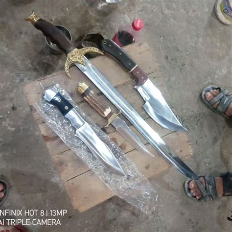 This Hunting Knifes And Sword Is Manufactured In Very Different Quality