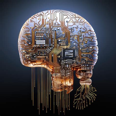 Premium Photo Artificial Brain As Element Of Artificial Intelligence System