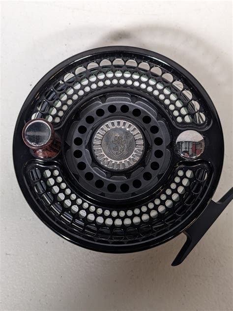 Charlton Signature Series 8550c Fly Reel And Spool Rh Lh Black Tarpon