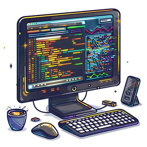 a sleek programming dashboard codebase icon design with text space on