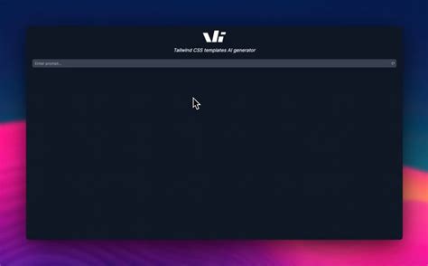 Wip Ai Tailwind Css Design Generator And Customizer Midjourney For
