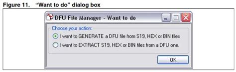 DfuSe USB Device Firmware Upgrade STMicroelectronics Extension User Manual