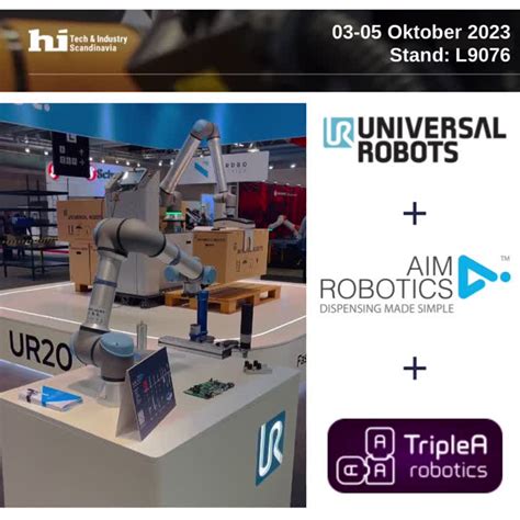 [video] aim robotics 🦾 on linkedin 🇩🇰aim robotics at hi tech