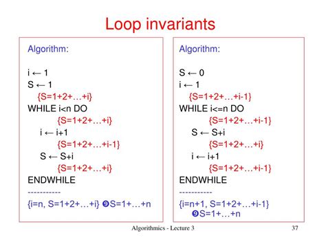ppt lecture 3 verification of algorithms correctness powerpoint presentation id 4454847