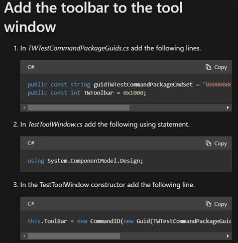 How To Add Toolbar And Buttons To The Toolbar In A ToolWindow Issue