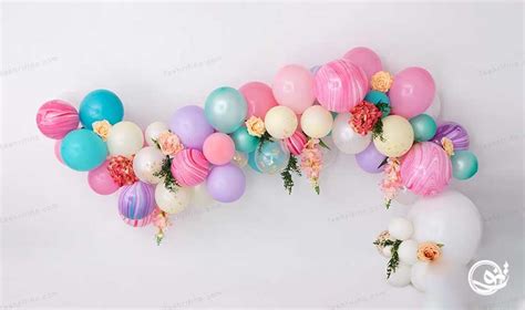 تزیین جشن تولد با بادکنک تزیین بادکنک برای تولد تشریفینو