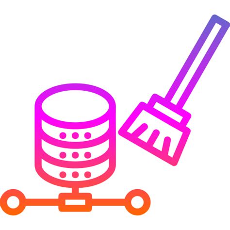 Data Cleansing Generic Gradient Icon