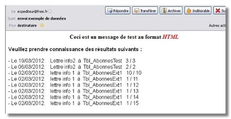 Application Et Méthode Denvoi De Lettres Dinformation En Cdo