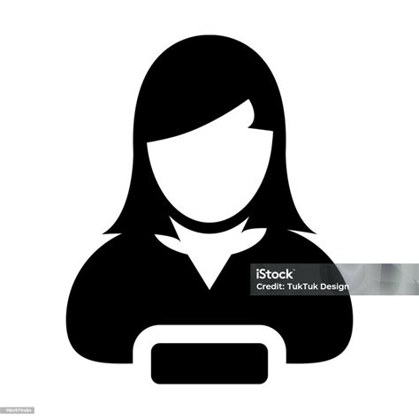 플랫 컬러 문양 그림에서 사용자 아이콘 벡터 여성 사람 프로필 아바타와 마이너스 기호 제거 감독에 대한 스톡 벡터 아트 및 기타