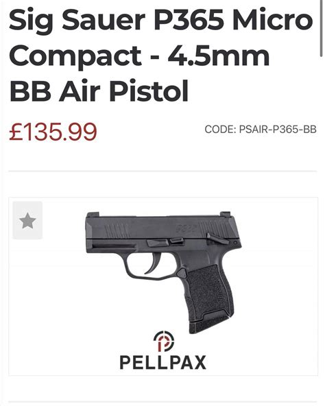 Sig Sauer P365 Threaded Barrel R Airguns