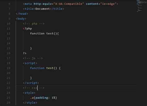 Vscode Mixed Writing Php To Html · Issue 48238 · Microsoftvscode · Github