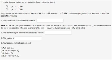 Solved Points Suppose That We Are To Conduct The Chegg