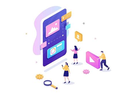 ui ux programmer flat design vector illustration