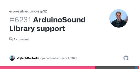 ArduinoSound Library Support Issue Espressif Arduino Esp GitHub