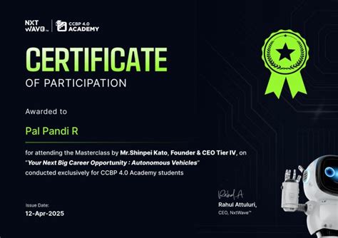 Nxtwave Ai Ccbp4 Participation Masterclass Innovation Pal Pandi