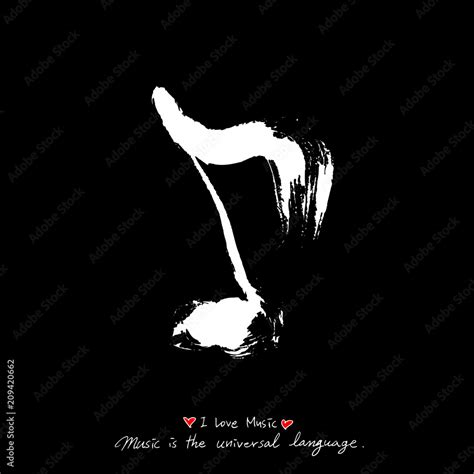 Vetor De 음악회 포스터 손으로 그린 음악 일러스트 Do Stock Adobe Stock