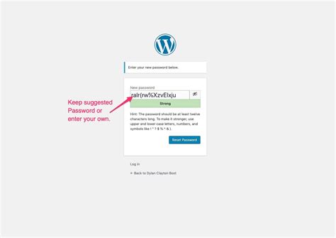 How To Reset Your Wordpress Admin Password Sunny Hq