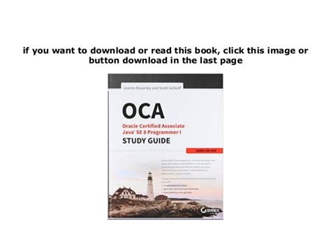 ebook textbook oca oracle certified associate java se 8 programmer i