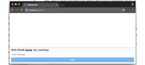 Golang Web Socket Chatting App Dasar Pemrograman Golang