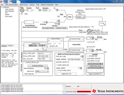 Lmx2594 Configure For 3ghz Output Clock And Timing Forum Clock