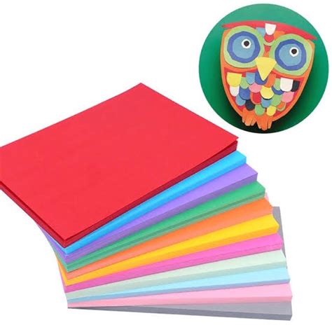 Assorted Construction Paper 20pcs In A Pack Shopee Philippines