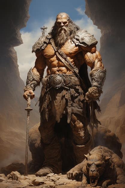 Premium Ai Image Warrior Old School D And D Fantasy Roleplay Style