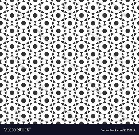 Abstract Geometric Seamless Pattern Repeating Vector Image