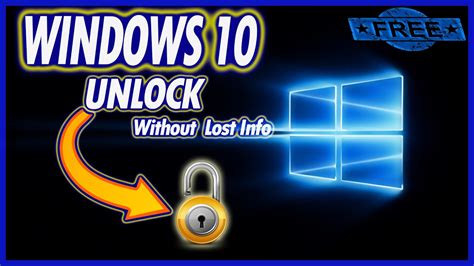 How To Reset Forgotten Password Windows 10 Without System Restore 2019 Youtube