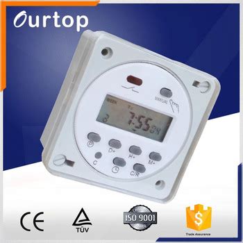 Digital 12 Volt DC Programmable Timer Switch 16A Coowor Com