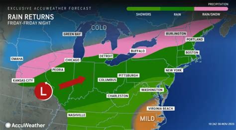 Weekend Forecast Pair Of Storms To Impact Nyc Amid Return To Mild Temperatures