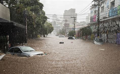 Caos São Paulo Alagada Chuvas Fortes Deixam Cidade Em Estado De
