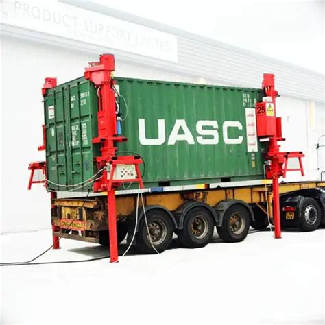 Iso Shipping Container Lifting Jacks 40 Ton Capacity
