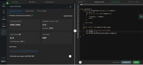 Suhani Mane On Linkedin Gfg160 Geekstreak2024