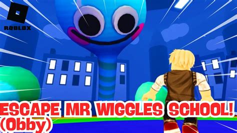 Escape Mr Wiggles School Obby Youtube